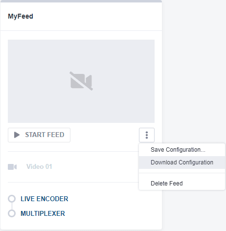 Web interface overview – MediaKind