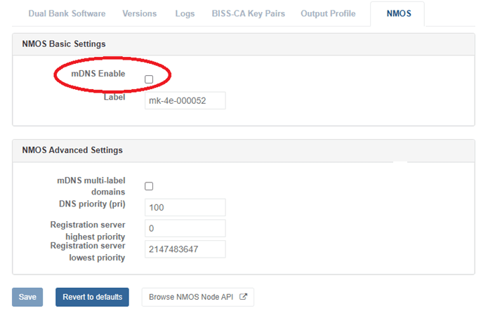 Configure SMPTE ST 2110 output – MediaKind